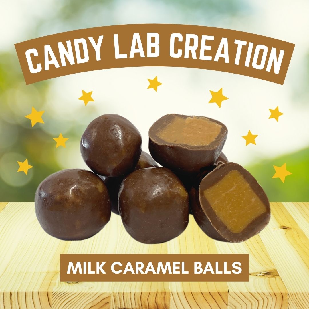 Kellys Candy Co. Milk Caramel Balls Candy Lab Creation 150g