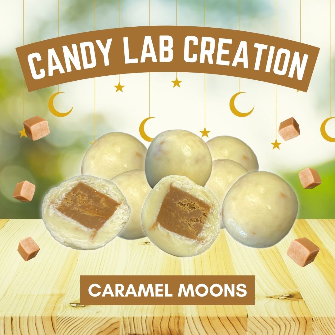 Kellys Candy Co. Caramel Moons Candy Lab Creation 100g